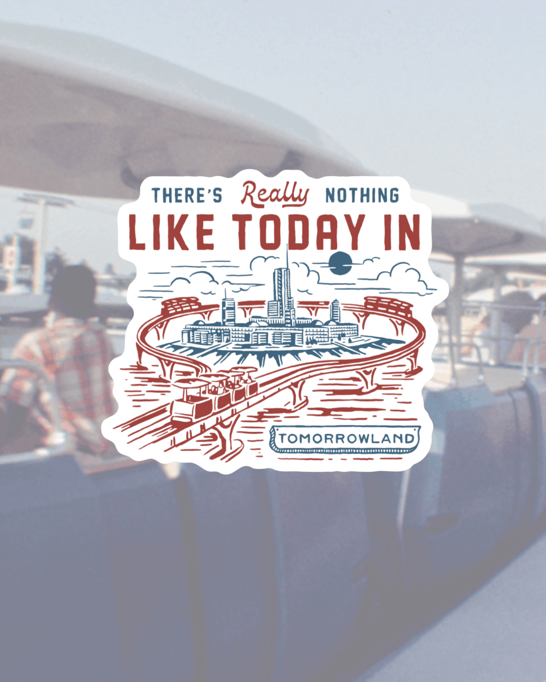 Mr Morrow Sticker | Main Street Tourist